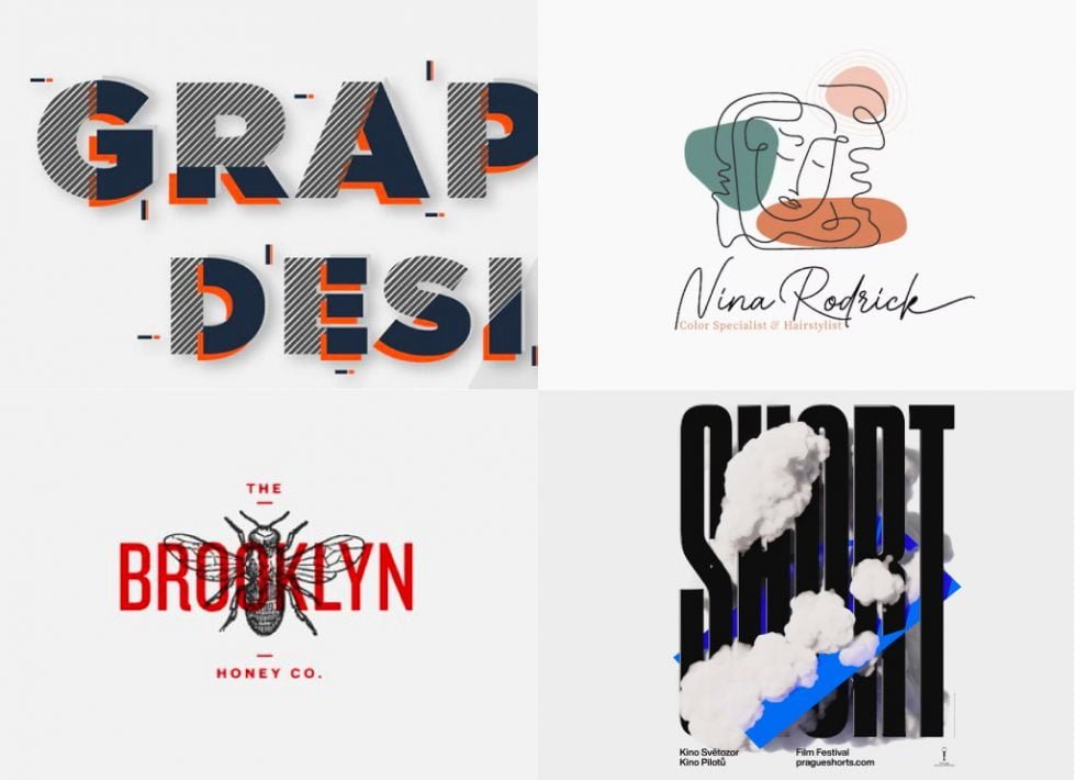 10 tendencias del diseño de logotipos para 2023 | garajedoce